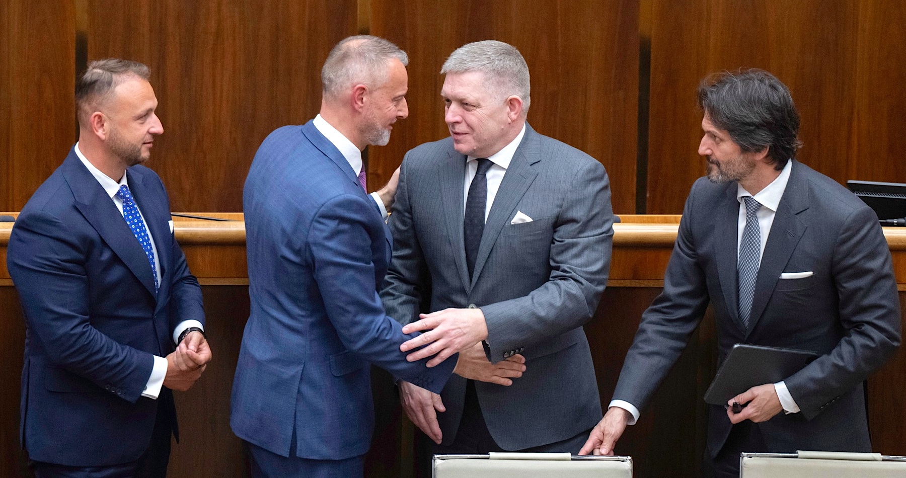 Richard Raši sa stal novým predsedom slovenského parlamentu. Funkcia ...