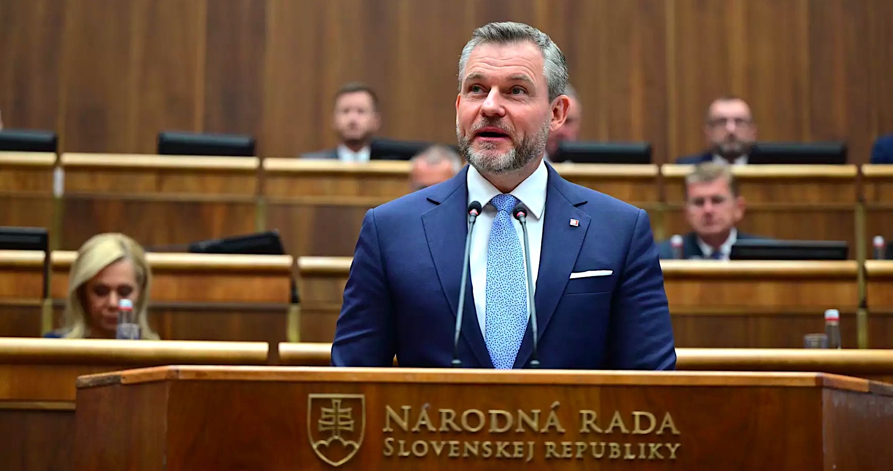 VIDEO: Prezident Pellegrini v správe o stave republiky hovoril nielen o rozpadajúcom sa svetovom ...