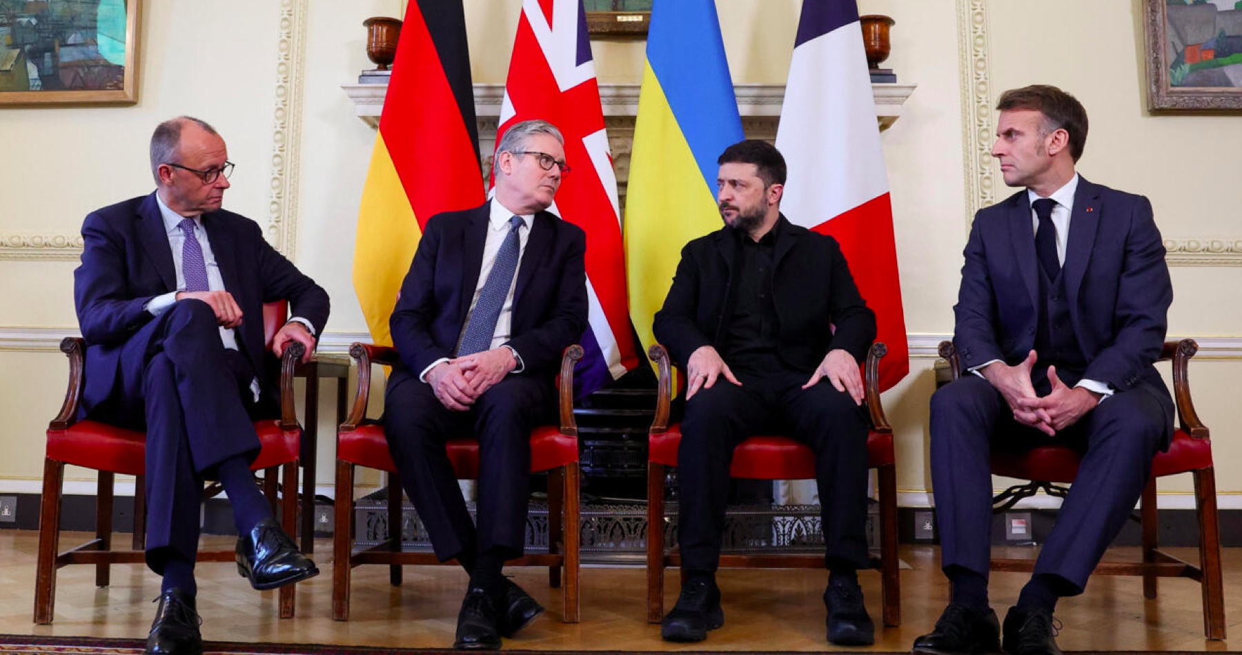 VIDEO: Viditeľne nervózny Zelenskyj po debate s vojnovými štváčmi ...